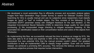 Automated Search for Globular Clusters in Virgo Cluster Dwarf Galaxies | PPT