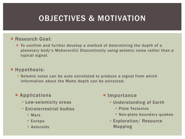 Mapping the Moho | PPTX | Geography | Science