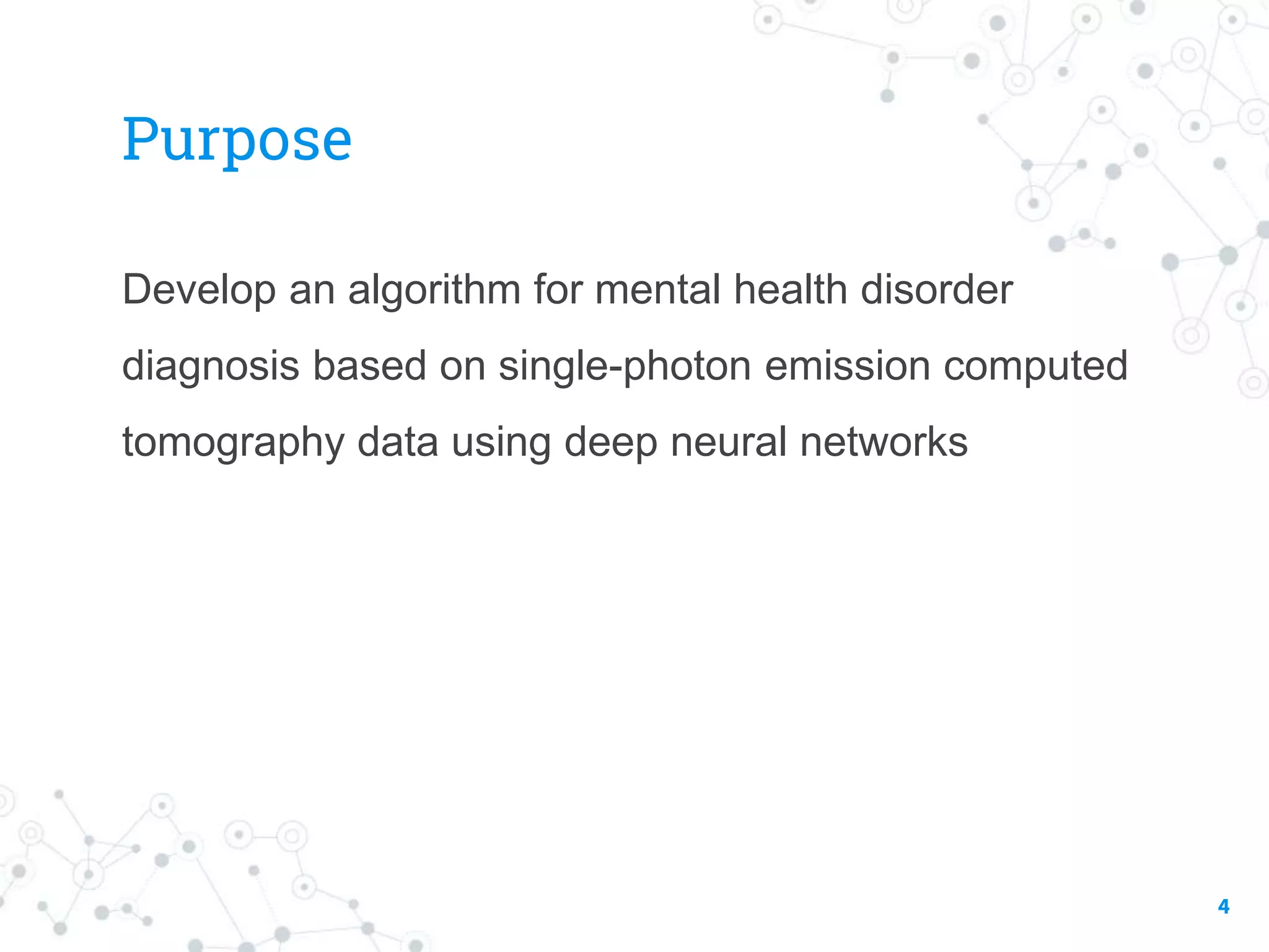 Mental Disorder Diagnosis using Machine Learning | PPTX | Brain and ...