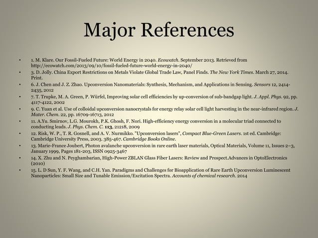 Achieving the Photon Upconversion Process with Biomolecules | PPTX
