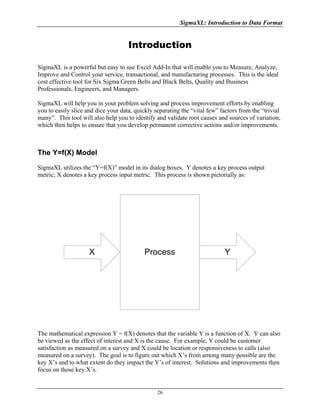 Sigma xl getting_started | PDF