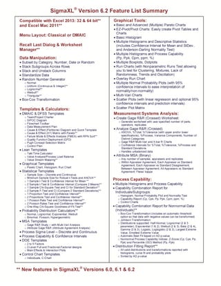 Sigma xl getting_started | PDF