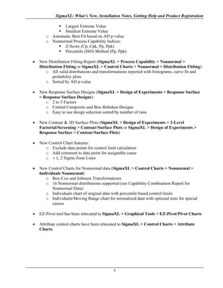 Sigma xl getting_started | PDF