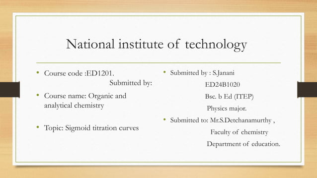 sigmoid titration curves ppt^^.pptx .... | PPT