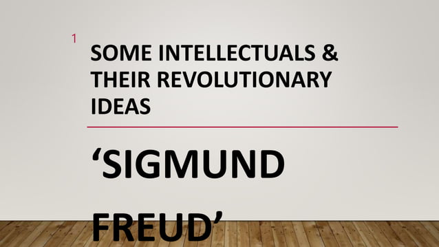 Sigmund-Freud and his theory in psychoanalysis | PPT