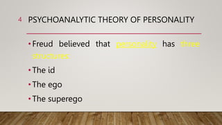 Sigmund-Freud and his theory in psychoanalysis | PPT