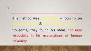 Sigmund-Freud and his theory in psychoanalysis | PPTX