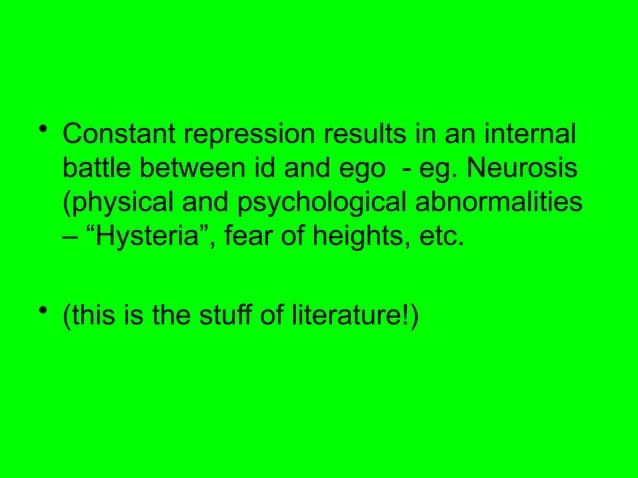 Psychology, Sigmund Freuds' Psychoanalytic Theory | PPT