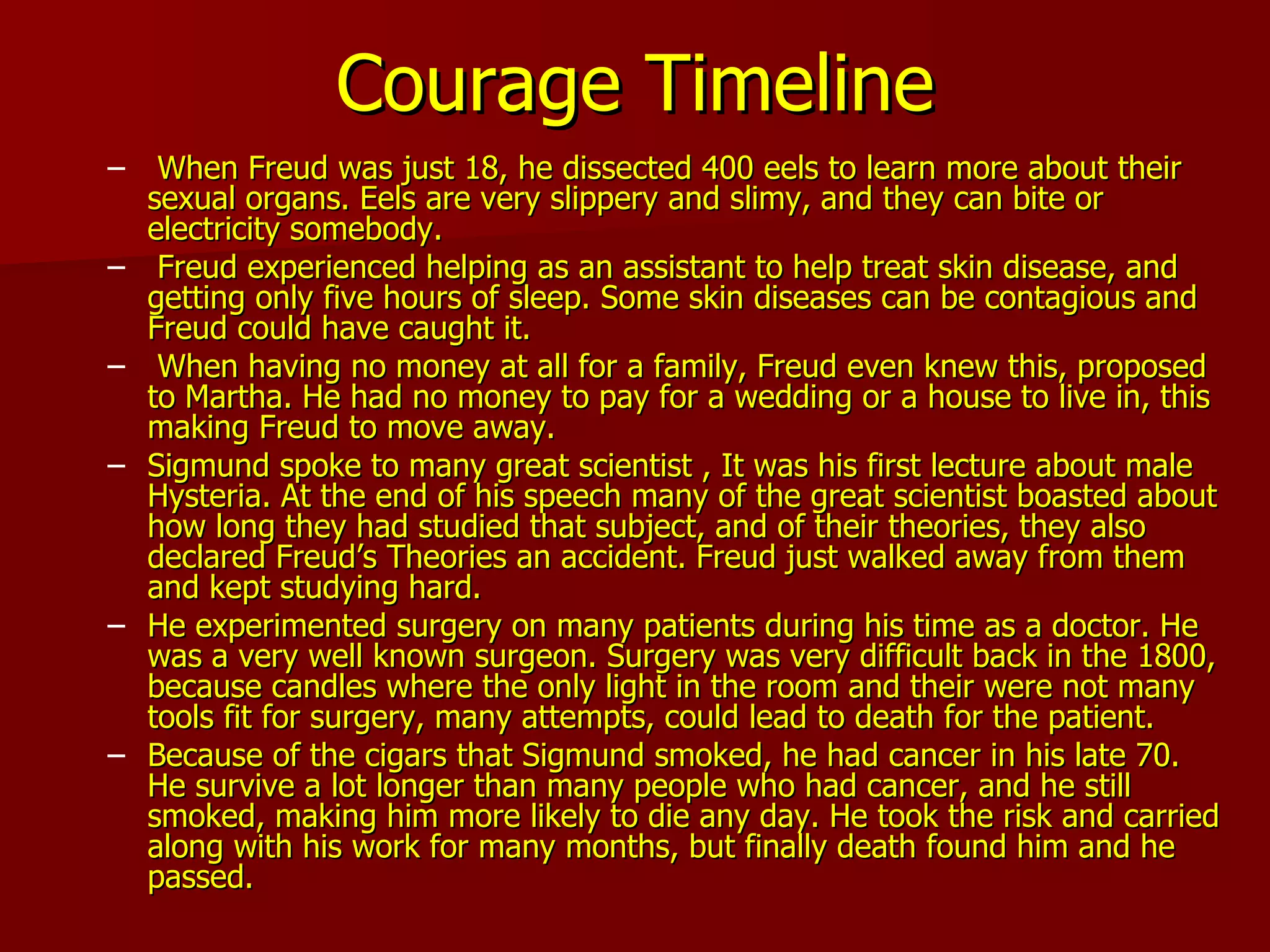 Sigmund Freud | PPT