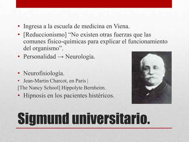 Sigmund Freud, biografía. | PPT