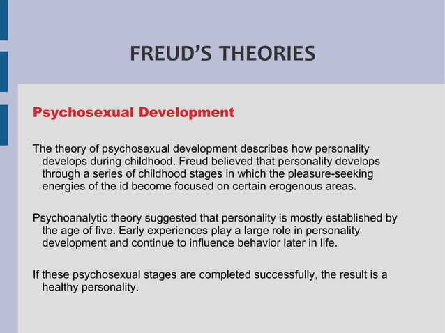 Sigmund freud biography | ODP