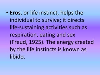 Sigmund freud- psychoanalysis and psychosexual theory | PPTX
