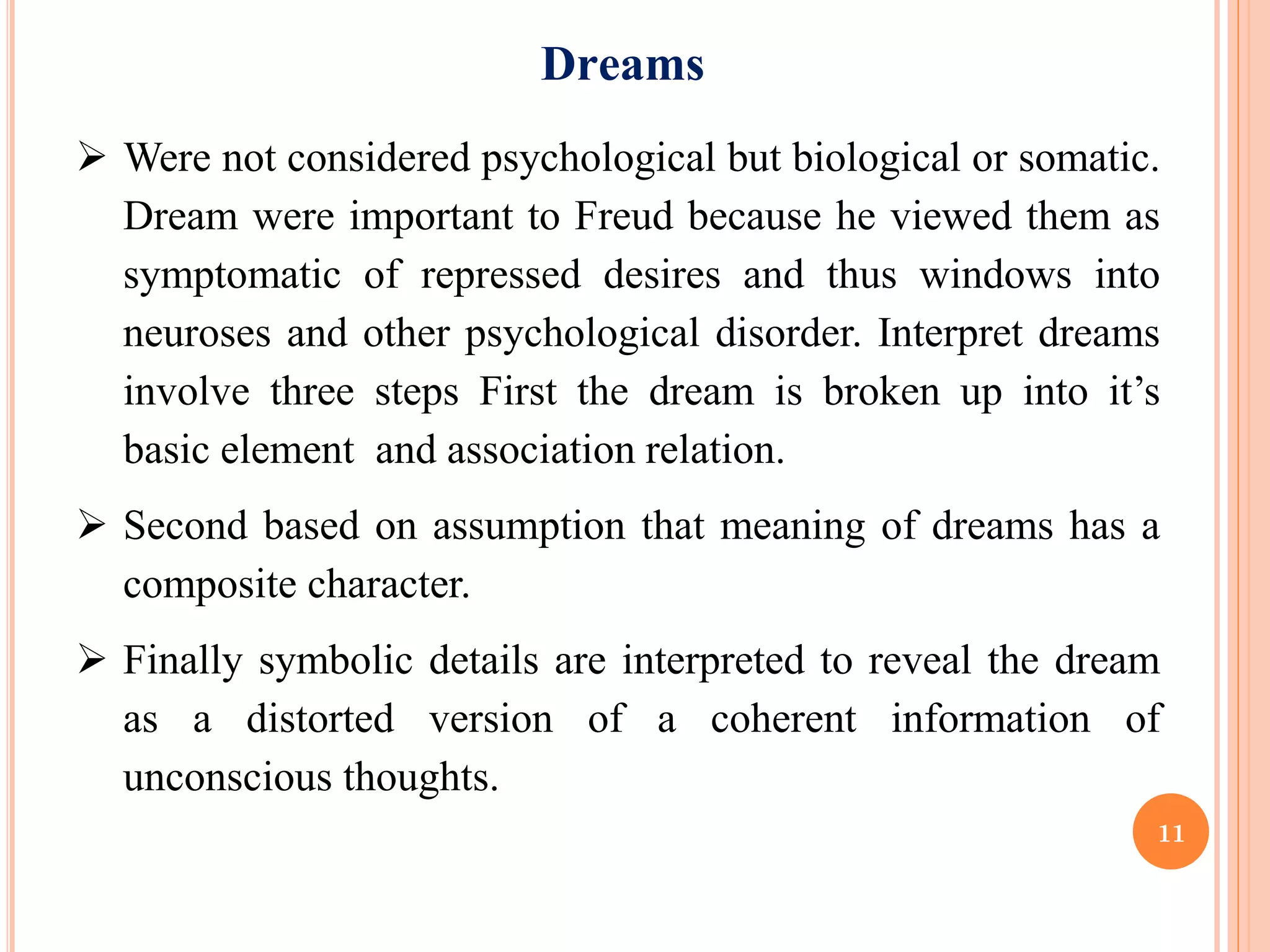 Sigmund freud theory of education | PDF