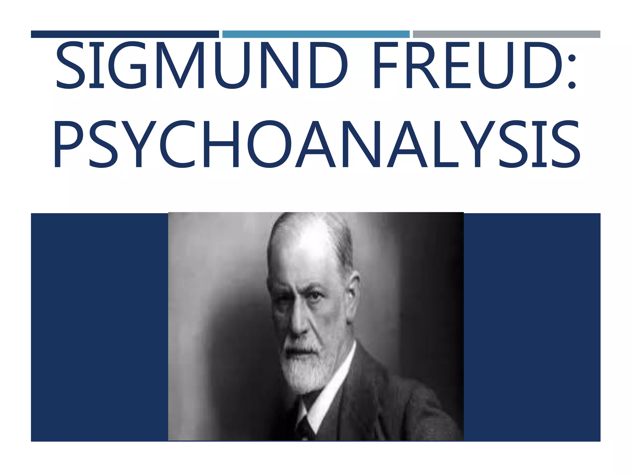 Sigmund Freud's Personality Theory | PPTX