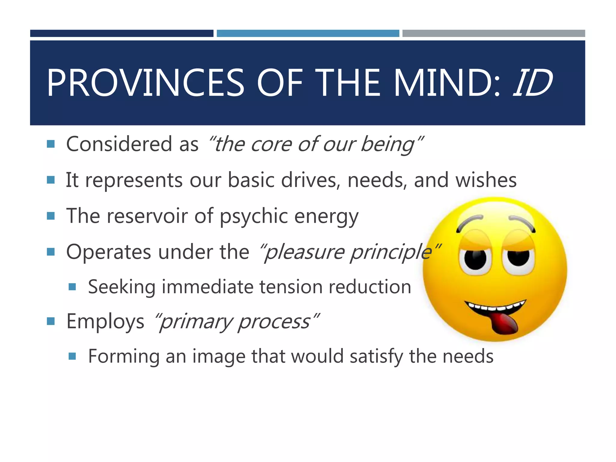 Sigmund Freud's Personality Theory | PPTX