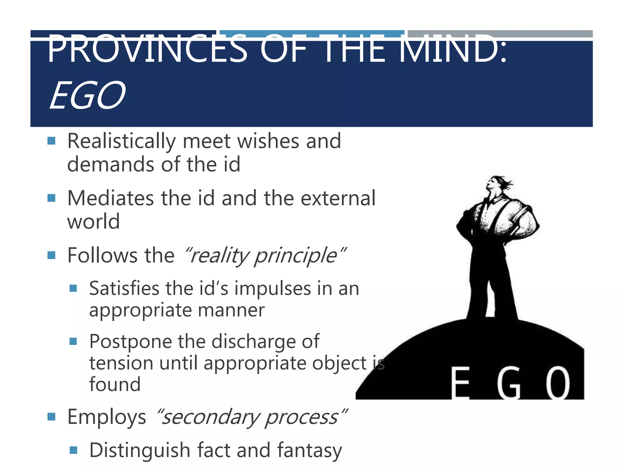 Sigmund Freud's Personality Theory | PPTX | Brain and Nervous System ...