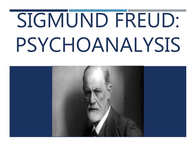 Sigmund Freud's Personality Theory | PPTX | Brain and Nervous System ...