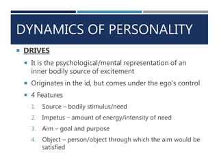 Sigmund Freud's Personality Theory | PPTX