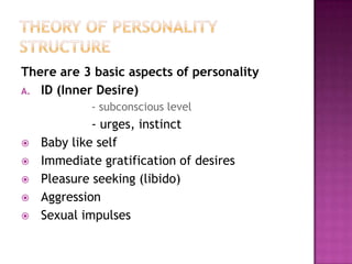 Sigmund freud sociology (psychoanalysis theory) | PPTX