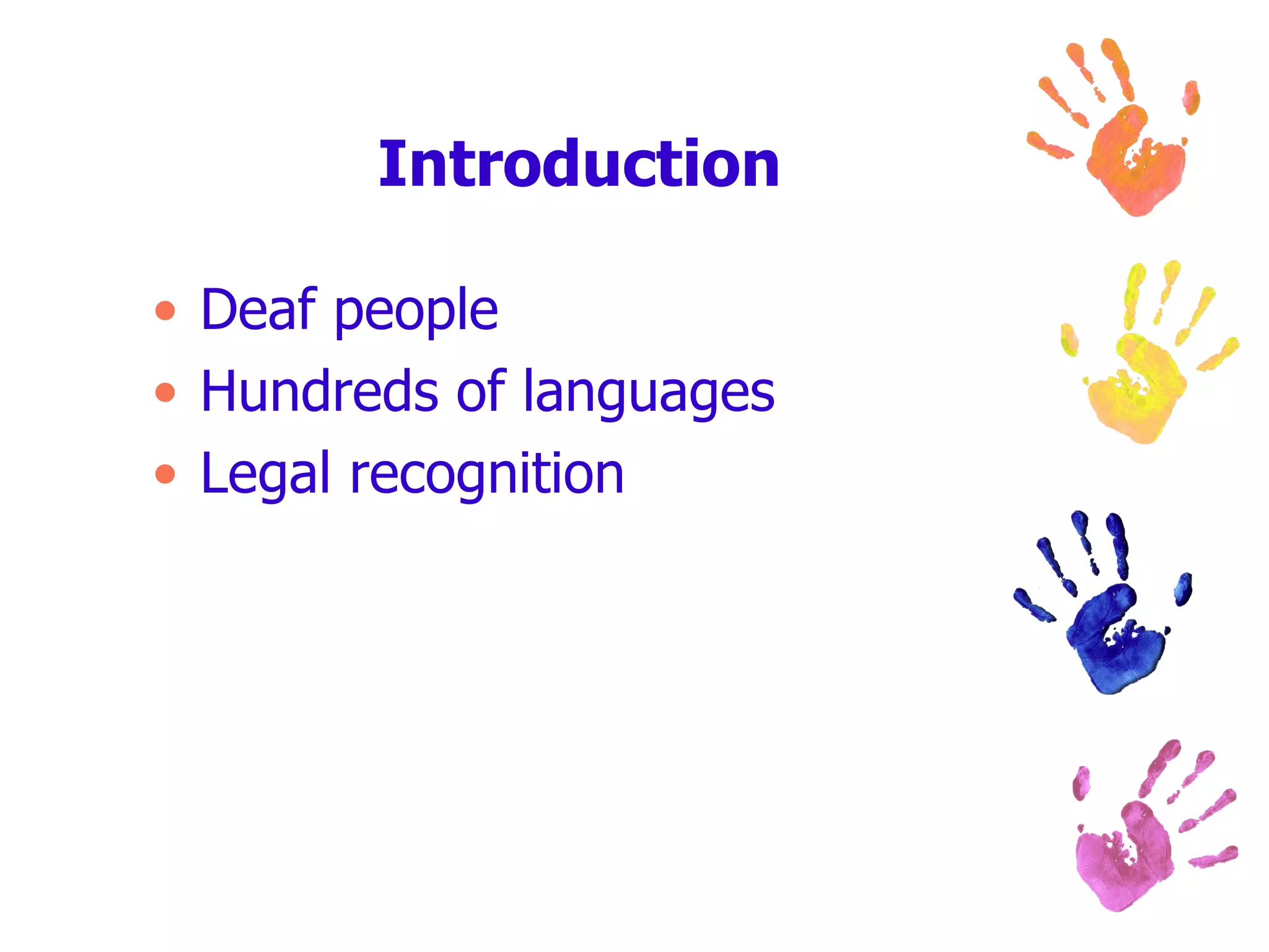 Sign Language | PPT