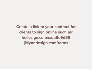 Getting Clients to Sign on the Dotted Line | PPT