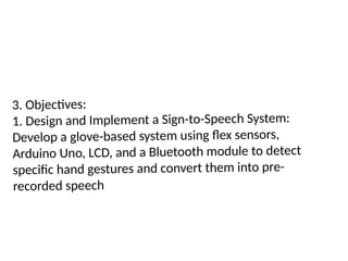 Sign-to-Speech Conversion System with Mimic Robotic Hand.pptx