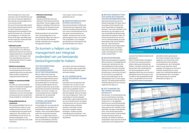 Mercer Signaal april 2012 | PDF