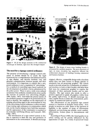 Signage and the law towards the introduction of a sign control system ...