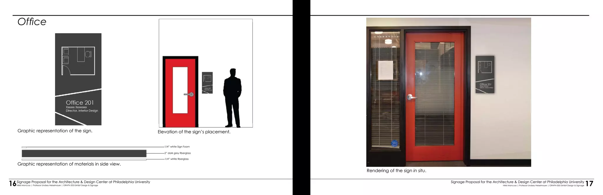 Signage Proposal - The Architecture & Design Center at Philadelphia ...