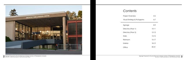 Signage Proposal - The Architecture & Design Center at Philadelphia ...