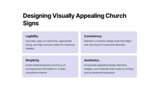 Signage For Churches by Signs Plus Signs | PDF