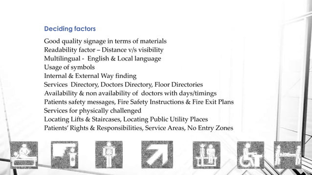 Signage for Hospitals | PPSX