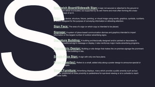 Signage glossary | PPT