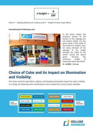 Signage Design Guide | PDF | Business Administration | Business