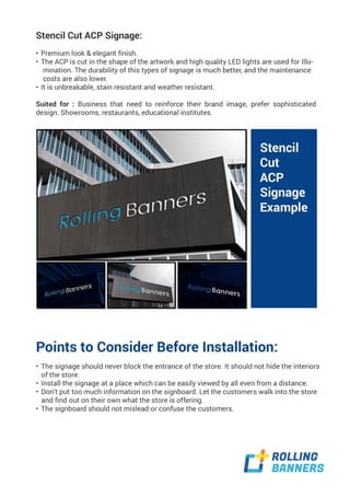 Signage Design Guide | PDF