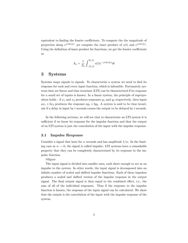 Signal Processing Introduction using Fourier Transforms | PDF