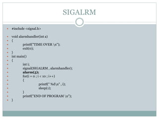 Signal | PPTX | Programming Languages | Computing