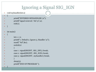 Signal | PPTX | Programming Languages | Computing