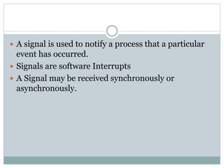 Signal | PPTX | Programming Languages | Computing
