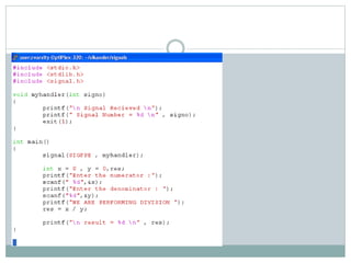 Signal | PPTX | Programming Languages | Computing