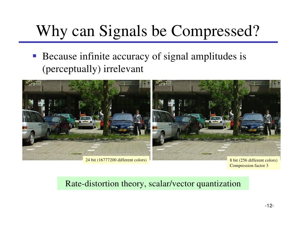 Signal Compression And Jpeg