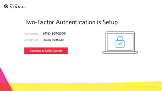 2FA Best Practices | PPT