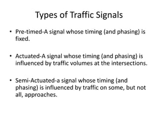 Traffic Signal Concept for the use in open road | PPT