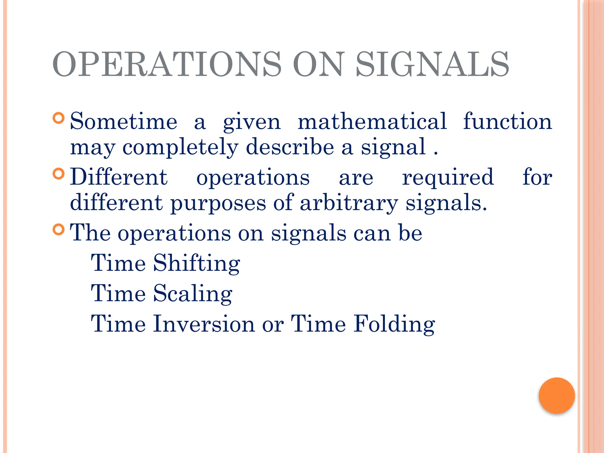 Signal and system-1.pptx for B.tech student | PPTX