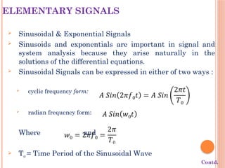 Signal and system-1.pptx for B.tech student | PPTX