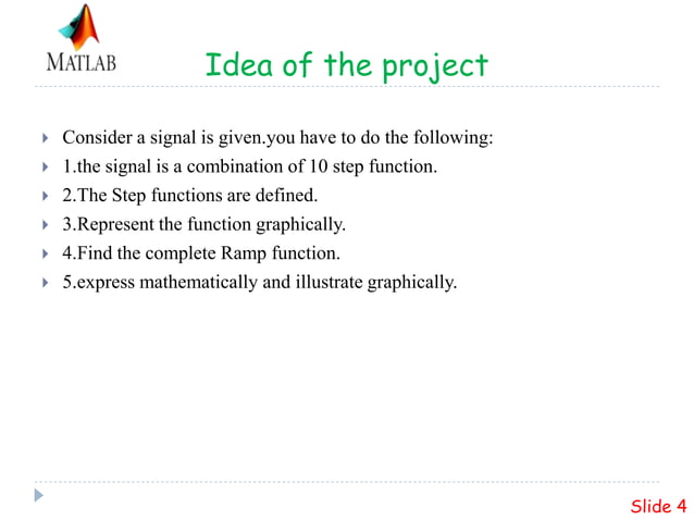 PLOTTING UNITE STEP AND RAMP FUNCTION IN MATLAB | PPT