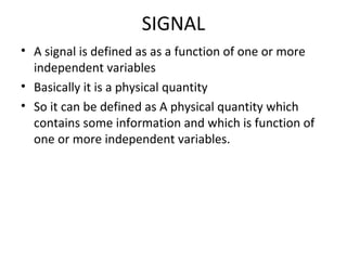 Signal | PPT
