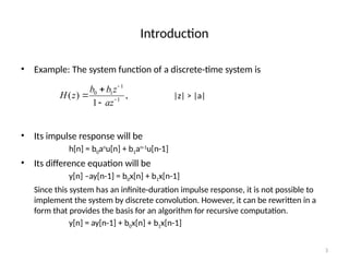 Signal and system unit4 containig the structure of filters.pptx