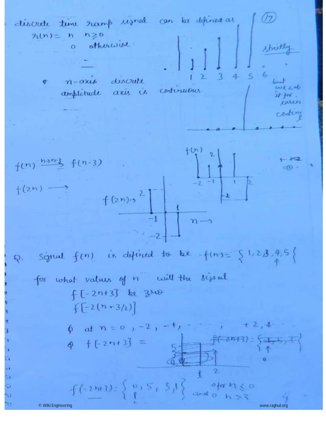 Signal and systm made easy hand written notes Gate ECE | PDF