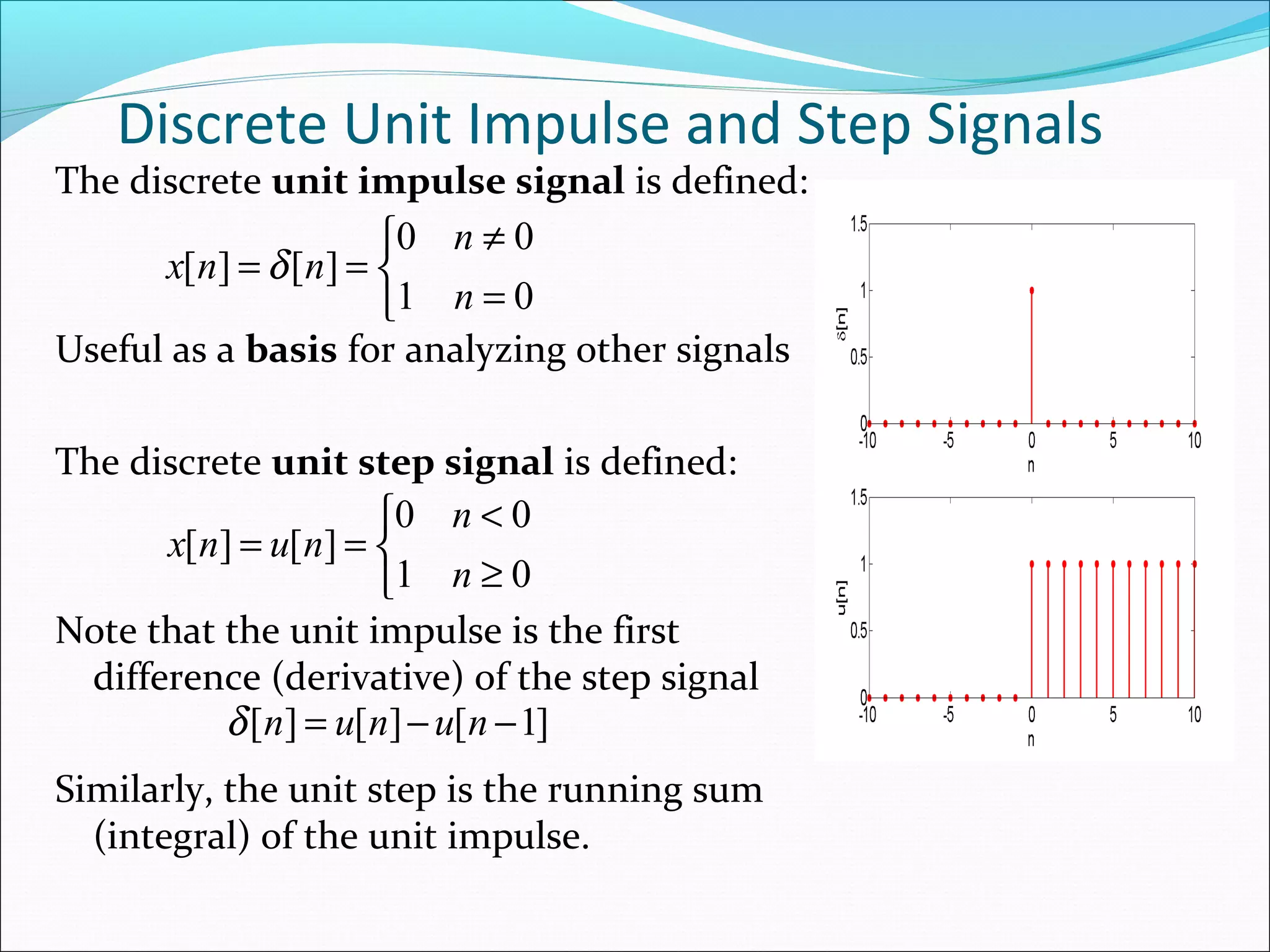 Signal classification of signal | PPT